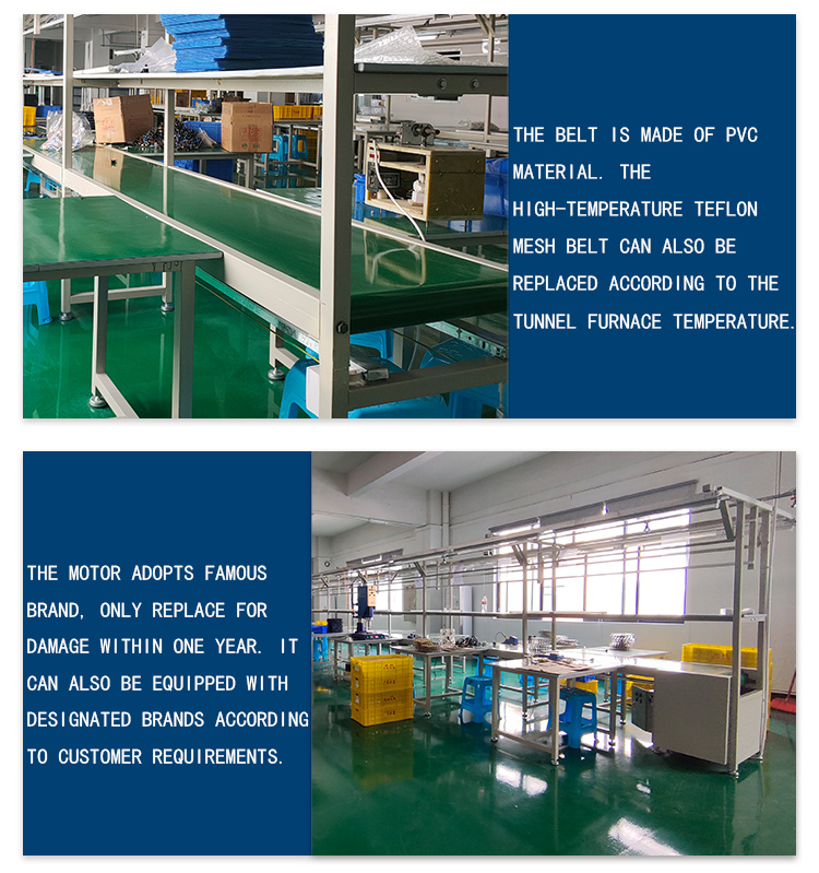 Belt Line With Independent Working Table, High Quality Belt Line With ...