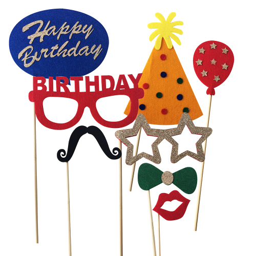 Happy Birthday Photo Booth Props Kit, High Quality Happy Birthday Photo ...