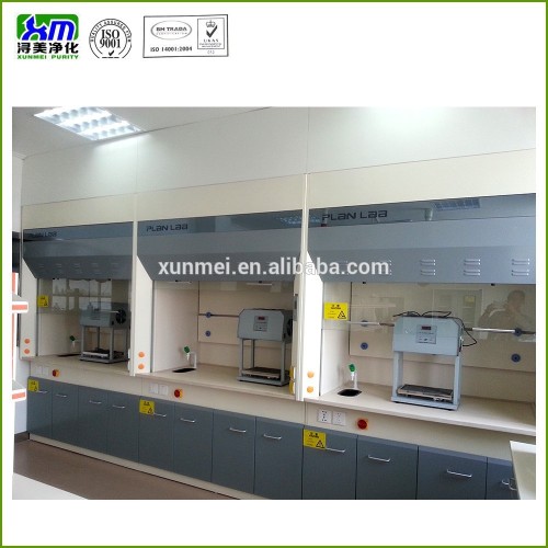 Lab Chemical Fume Hood With Total Steel Structure Equipment, High ...
