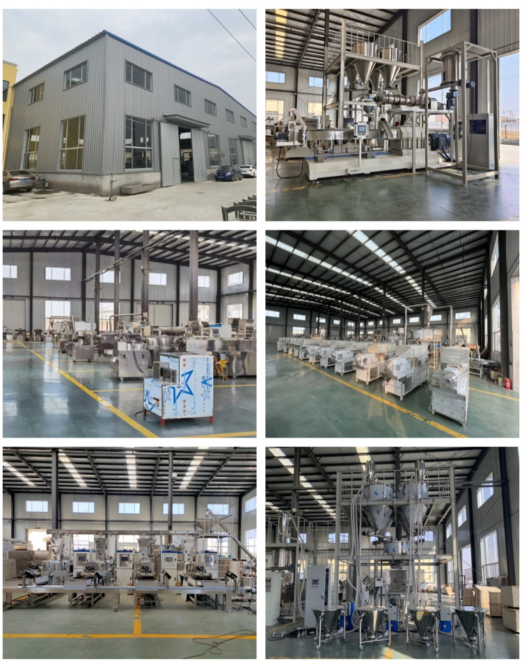 Automatic Inflating Sweet Corn Scale Processing Puffed Snack Food ...