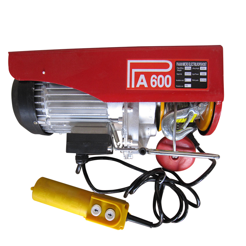 Pa Electric Wire Rope Hoist Winch - Mini Type 110v, High Quality Pa ...