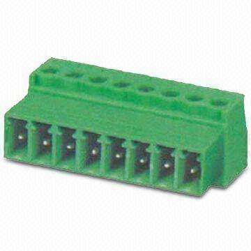Pcb Connector Pluggable Terminal Block With 3.81mm Pin-spacing, Wire ...