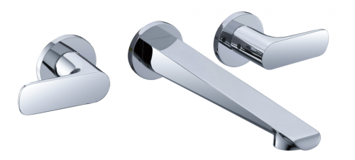 Modern Wall Mounted Basin Mixer, High Quality Modern Wall Mounted Basin ...