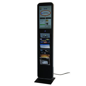 22-inch Floor Standing Vertical Digital Signage, Interactive Kiosk ...