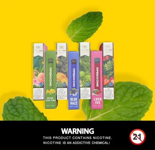 New 14 Flavors 1000 Puffs Maskking Disposable Vape, High Quality New 14 ...