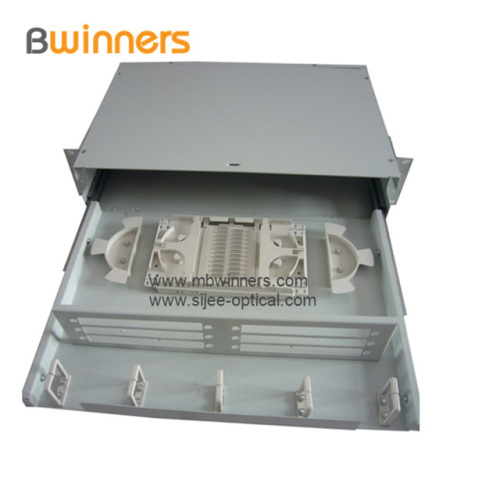 Sliding Drawer Type Fiber Optic Termination Box 24 Ports, High Quality ...