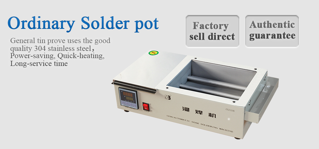 Titanium Lead-free Dip Solder Tank With Environmental Control And ...