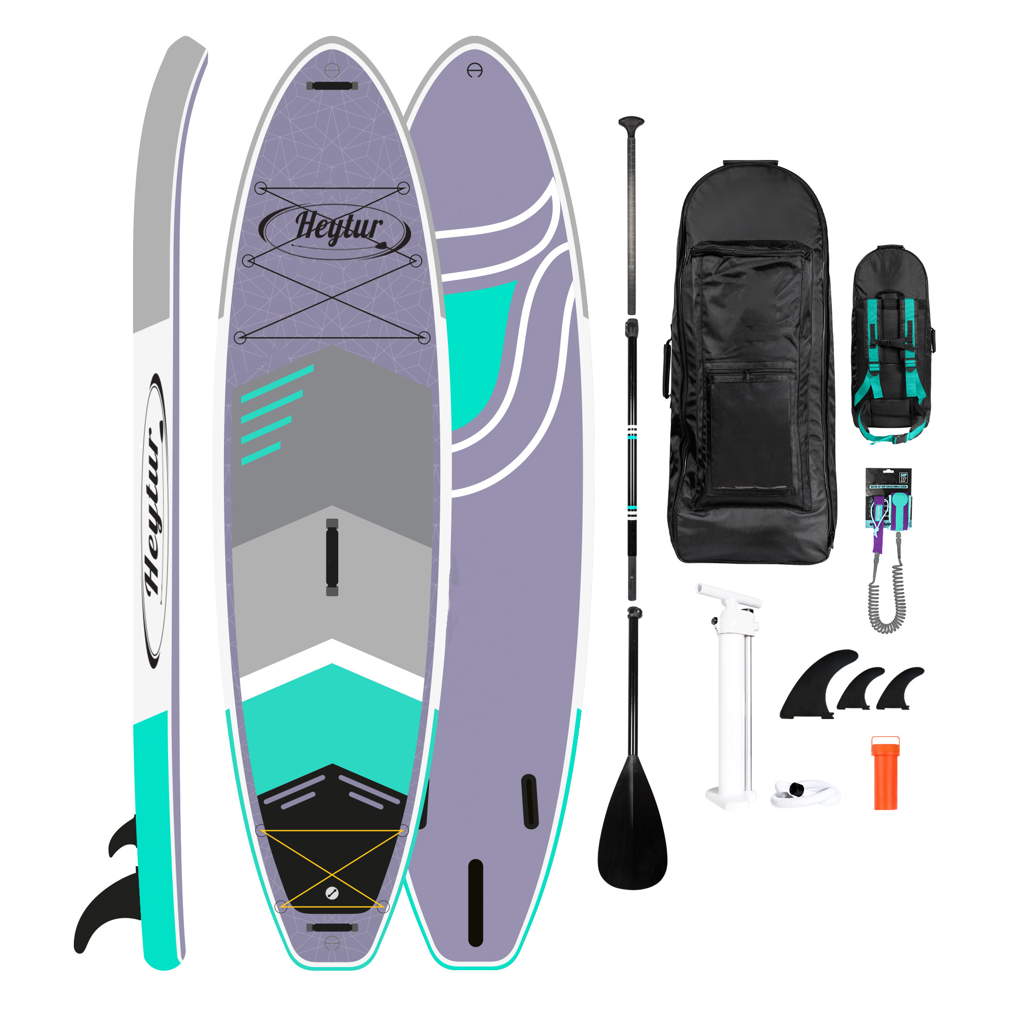 Hitu Drop Stitch Inflatable Paddleboard With 15% Discount And ...