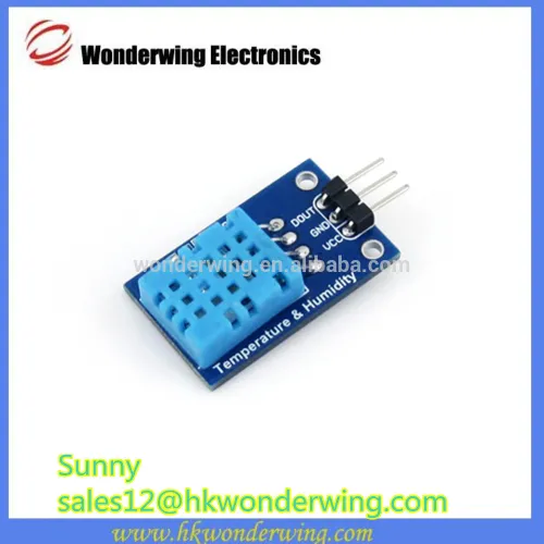Dht11 Temperature And Humidity Sensor Module Used In The Testing ...
