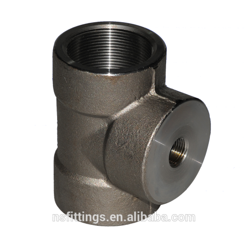 Asme B16.11carbon Steel And Stainless Steel Thread Tee Astm A105 304 304l 316 316l Tee, High ...