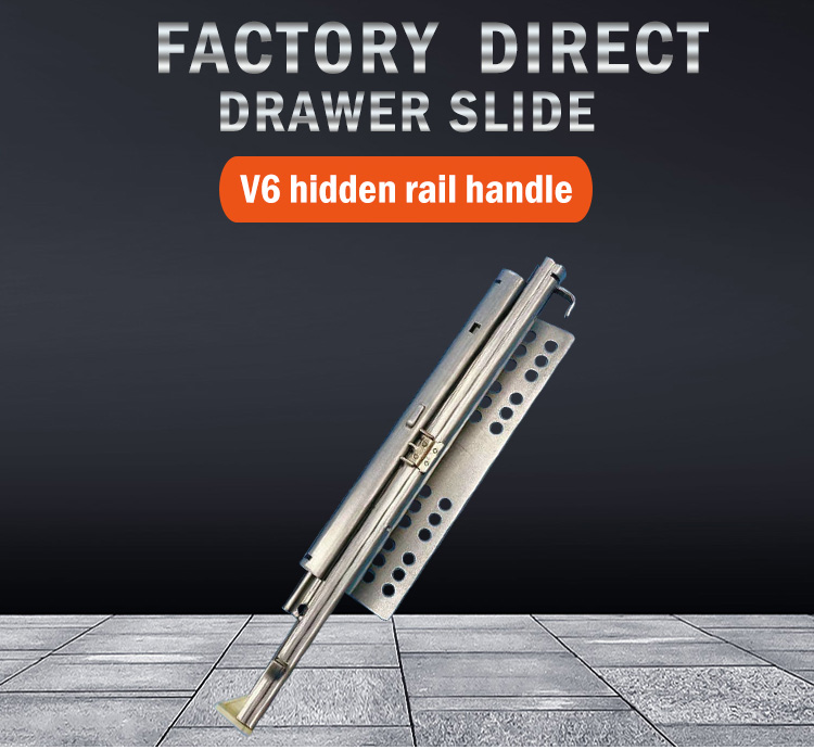 Mepla Sh Abc V6 Push Open Soft Close Undermount Drawer Slide, High ...