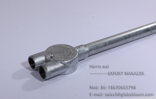 50mm Electrical Hot Dip Galvanising Metal Conduit Pipe, High Quality ...