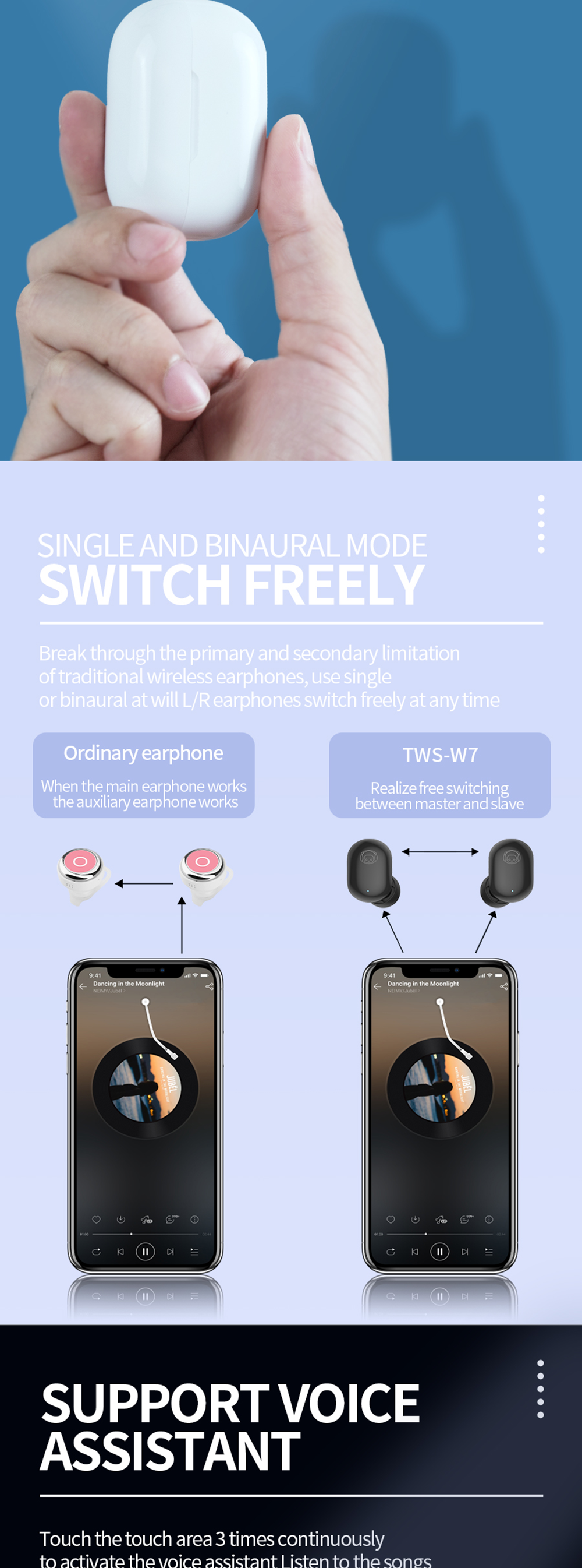 Hot Yison Tws True Wireless Earbuds Lightweight, High Quality Hot Yison ...
