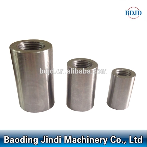 Steel Threaded Rebar Sleeve Coupling, High Quality Steel Threaded Rebar ...