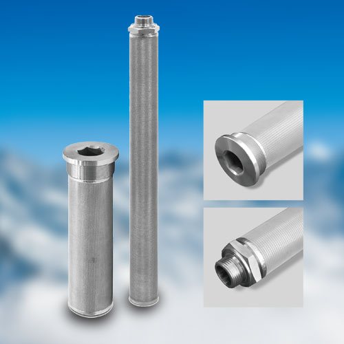 Metallic Sintered Wire Mesh Cartridge Filter, High Quality Metallic ...