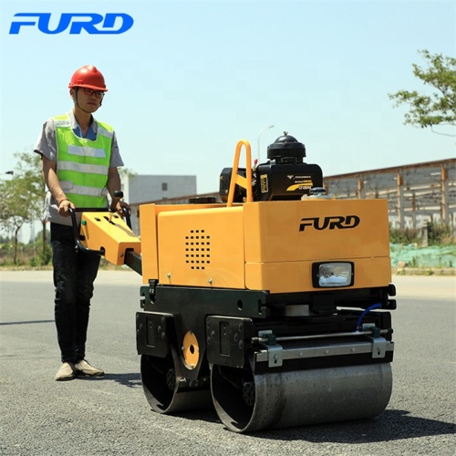 Compact Design 800kg Walk Behind Vibratory Smooth Drum Roller, High ...