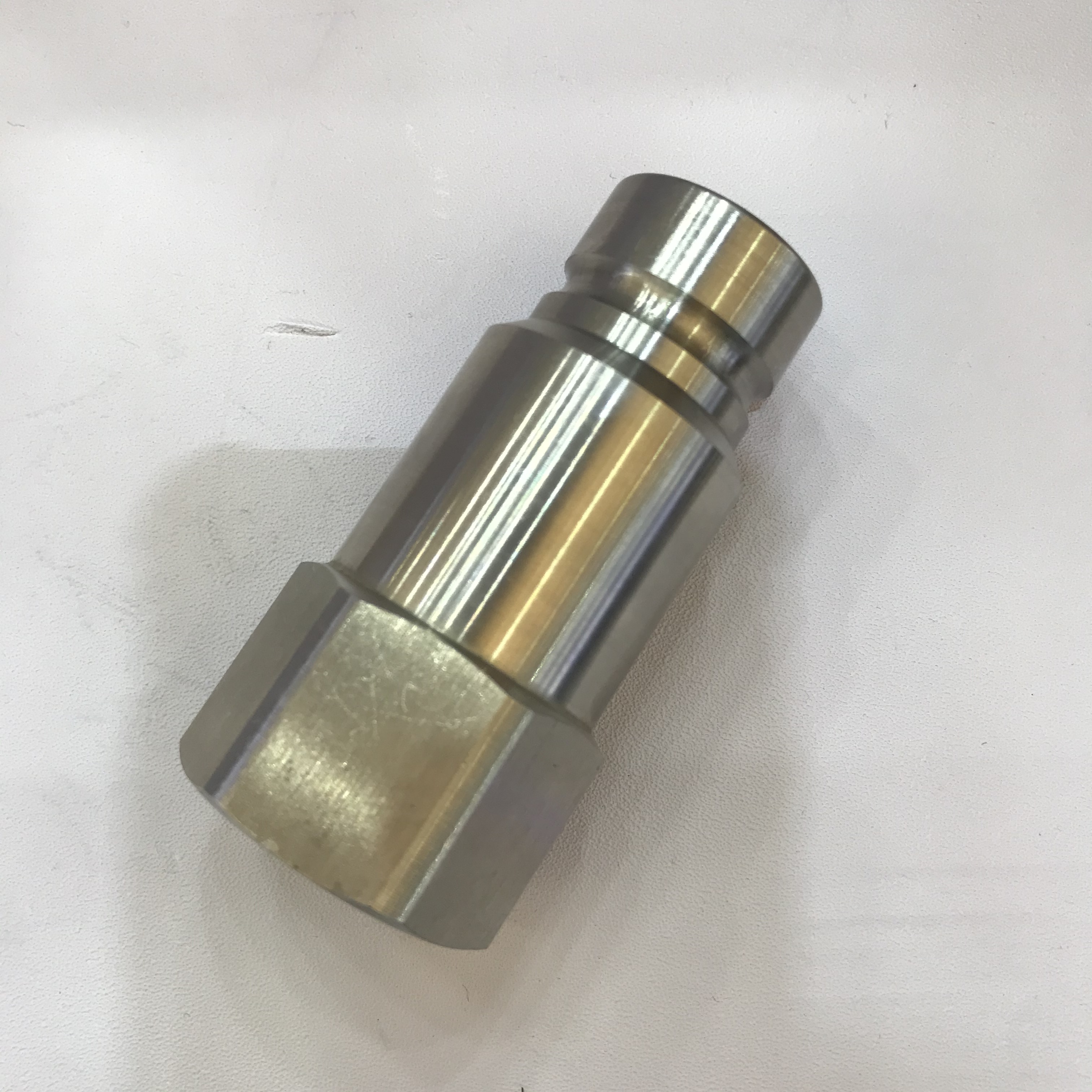 Flat Face Hydraulic Quick Coupling Carbon Steel For Printing Industries ...