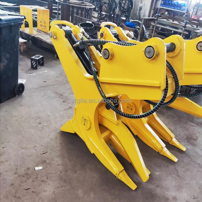 Excavator Tree Stump Removal & Root Shear Services: Efficient ...