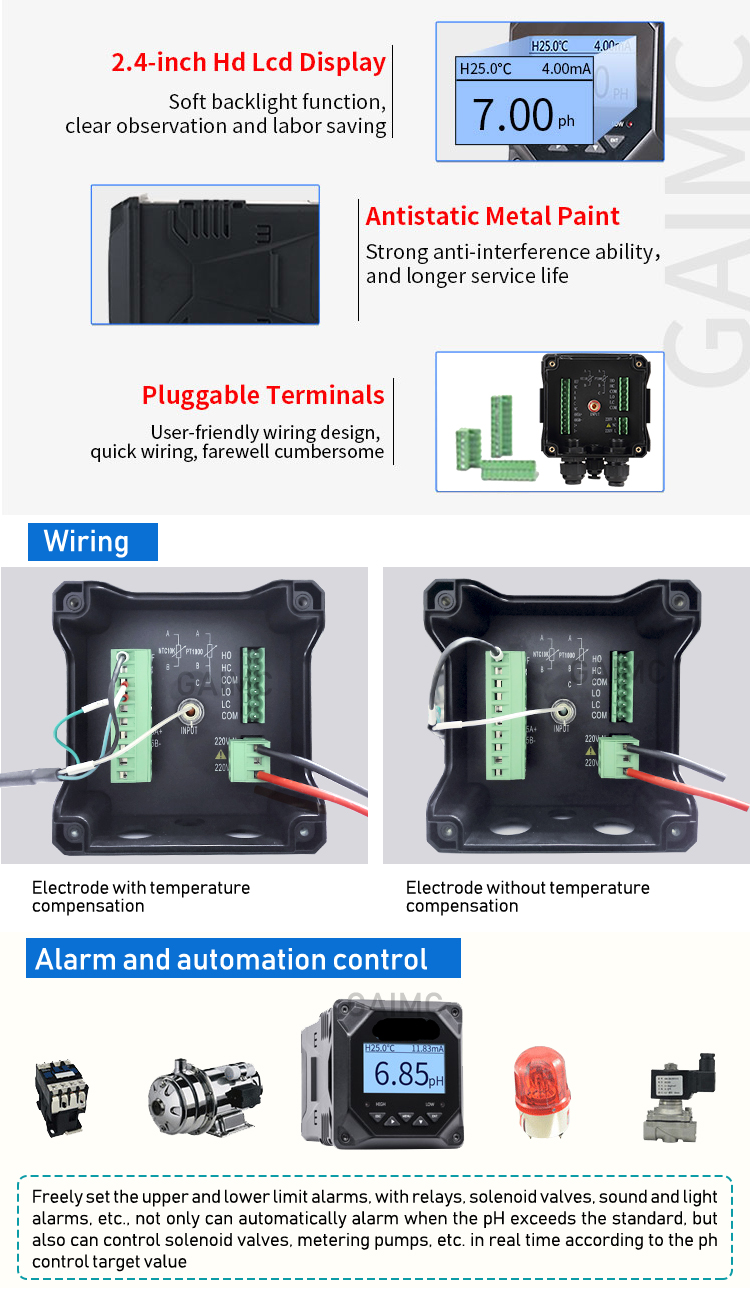 Rs485 Industrial Iot Conductivity Meter Tds Ec Sensor Water Quality ...