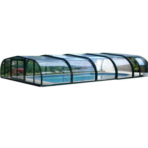 Retractable Swimming Pool Roof, High Quality Retractable Swimming Pool ...