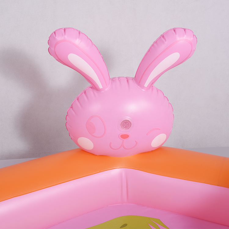 Custom Rabbit Theme Slide Inflatable Pool Kids Pool, High Quality ...