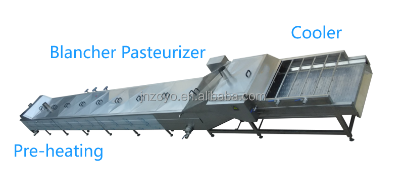 Pre-heating Blanching Sterilization Pot For Canned Food Systems, High ...