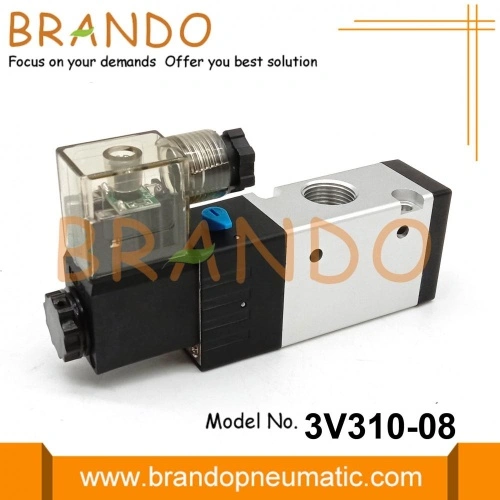 3V310-08 3/2 Way Pneumatic Solenoid Valve 1/4'' 12VDC China ...