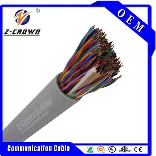 Cat.3 25 Pair Utp Voice Cable Solid Copper Communication Cable, High ...