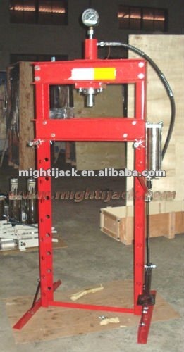 20 Ton Hydraulic Shop Press With Gauge With Foot Pumping, High Quality ...