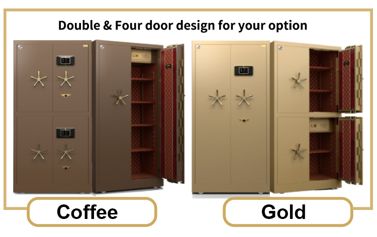 Csp Certificate Double Door Office Security Safe Box, High Quality Csp ...