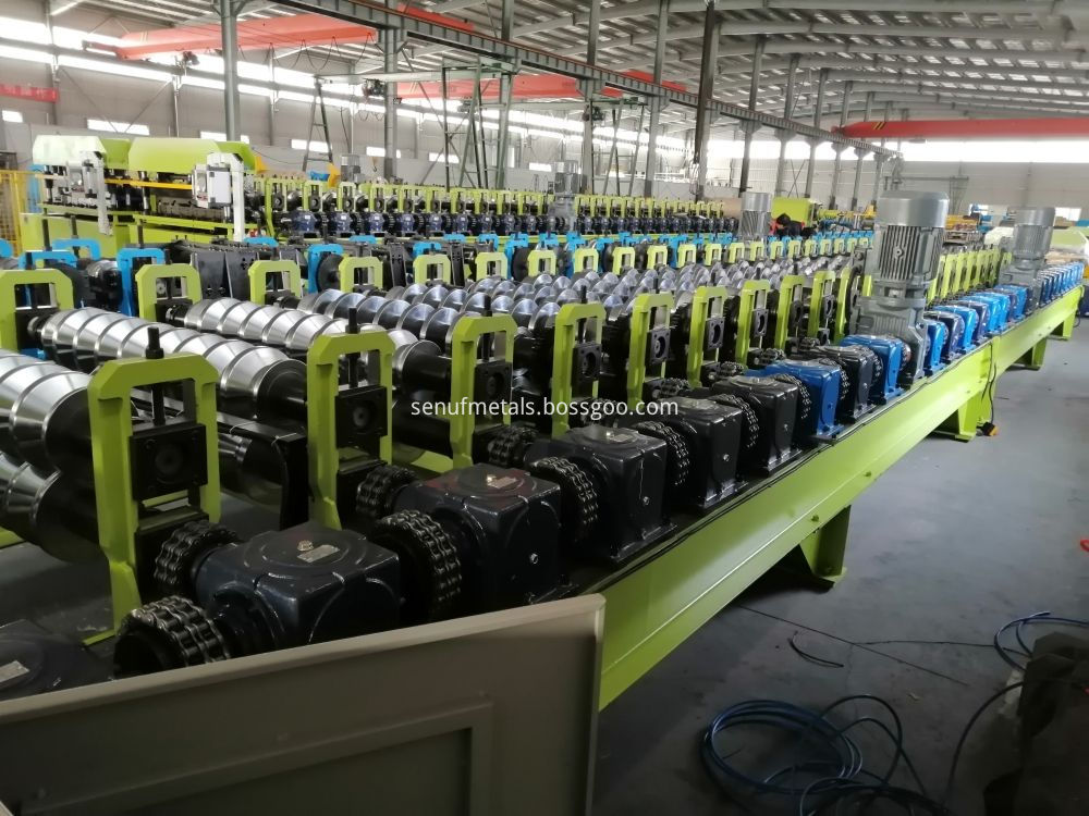 Perma Clad Exposed Fastener Metal Panel Forming Machine, High Quality ...