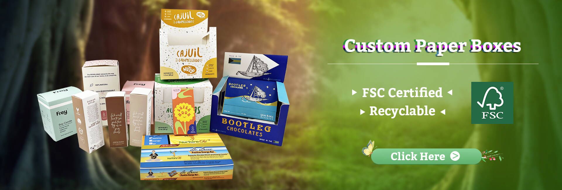 Custom 350gsm Card Mini Cardboard Boxes For Breakfast Cereal, Fruit ...