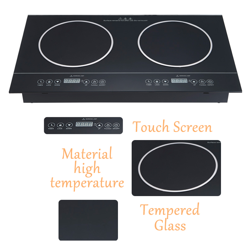 2 Burner Durable Electric Ceramic Cooker Stove, High Quality 2 Burner ...