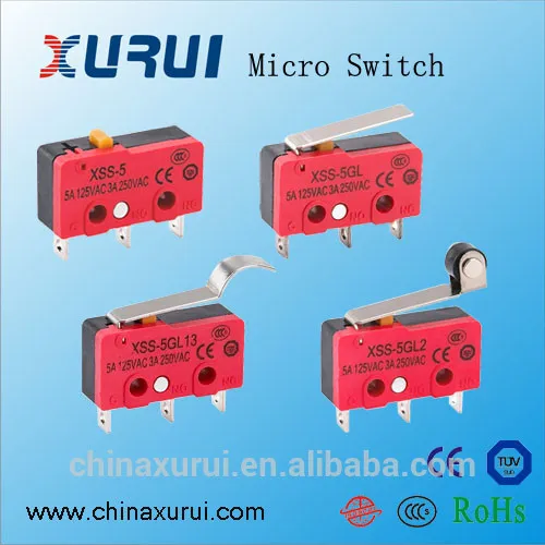3a Micro Switch / 3 Pin Micro Switch / 250vac Micro Switch, High ...