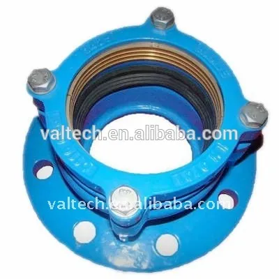 Restraint Flange Adaptor For Pvc/pe Pipe, High Quality Restraint Flange ...