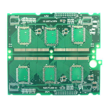 Lead-free Hal Multilayer Pcb With 1.60mm Board Thickness And Green Solder Mask, High Quality ...