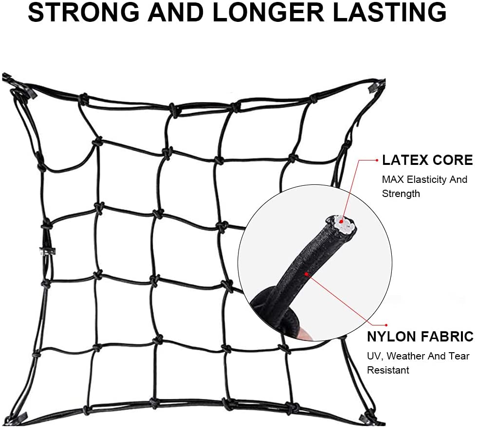 Adjustable Car Elasticated Bungee Cargo Net, High Quality Adjustable ...