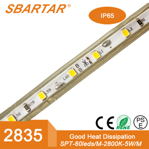 8mm Width 220v S-shape Smd 2835 Flexible Led Strip 2835 Smd Led ...