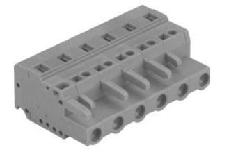 Female 400v 16a 24 - 14awg Mcs Connector With Pitch 7.5mm S, High ...