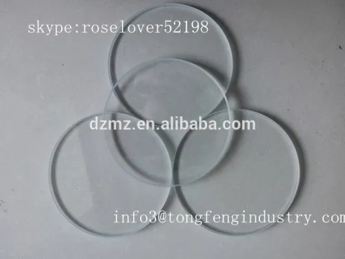 Borosilicate Round Sight Glass Clear Edge Polished, High Quality ...