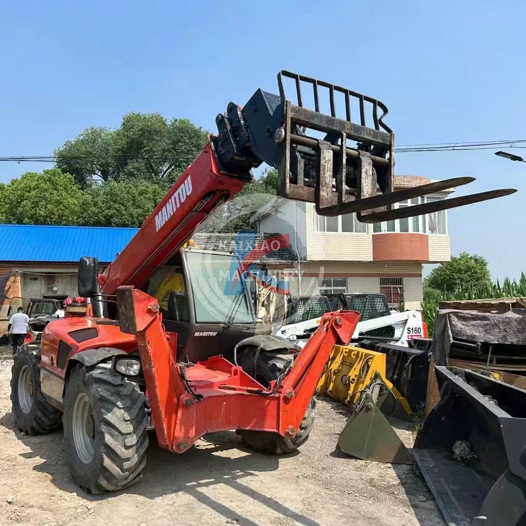 Used Manitou Mt 1740 4 Tons Telescopic Forklift - Maximum Elevation 17 ...
