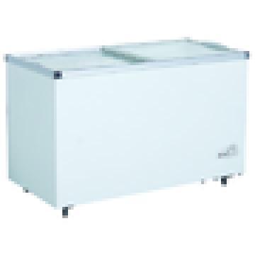 210l (7.4 Cu.ft) Bd-210q Glass Door Freezer,white, High Quality 210l (7 ...