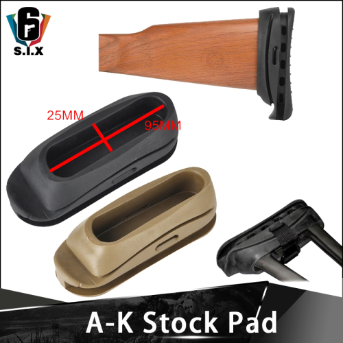 Tactical Airsoft Ak47 Airsoft Stock Shockproof Rubber Recoil Pad Ak47 ...
