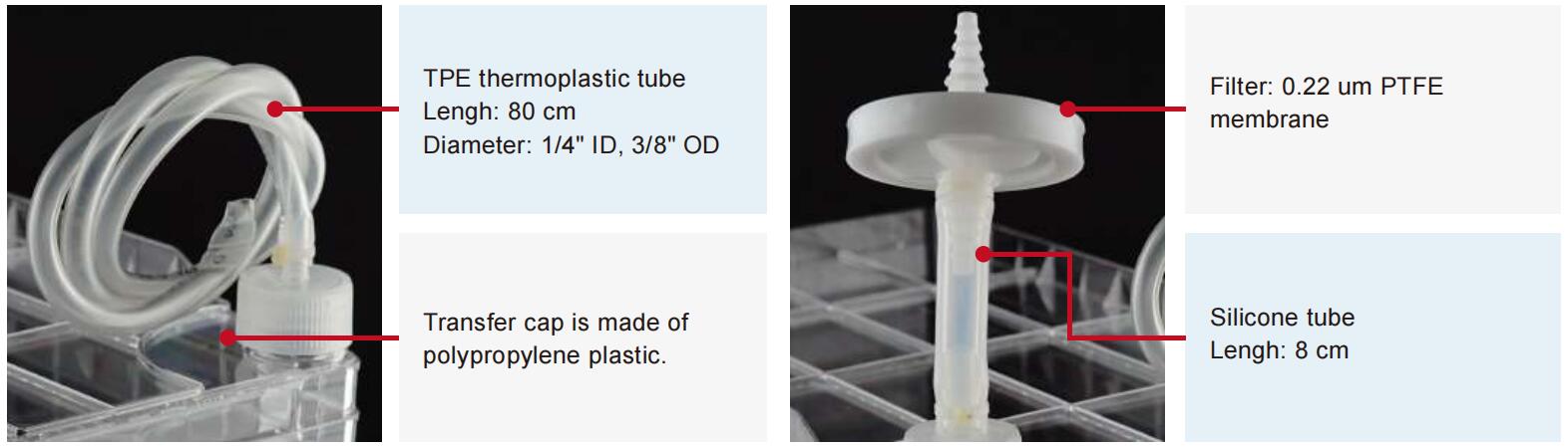 10 layer BioFactory™ Culture Chambers with tube
