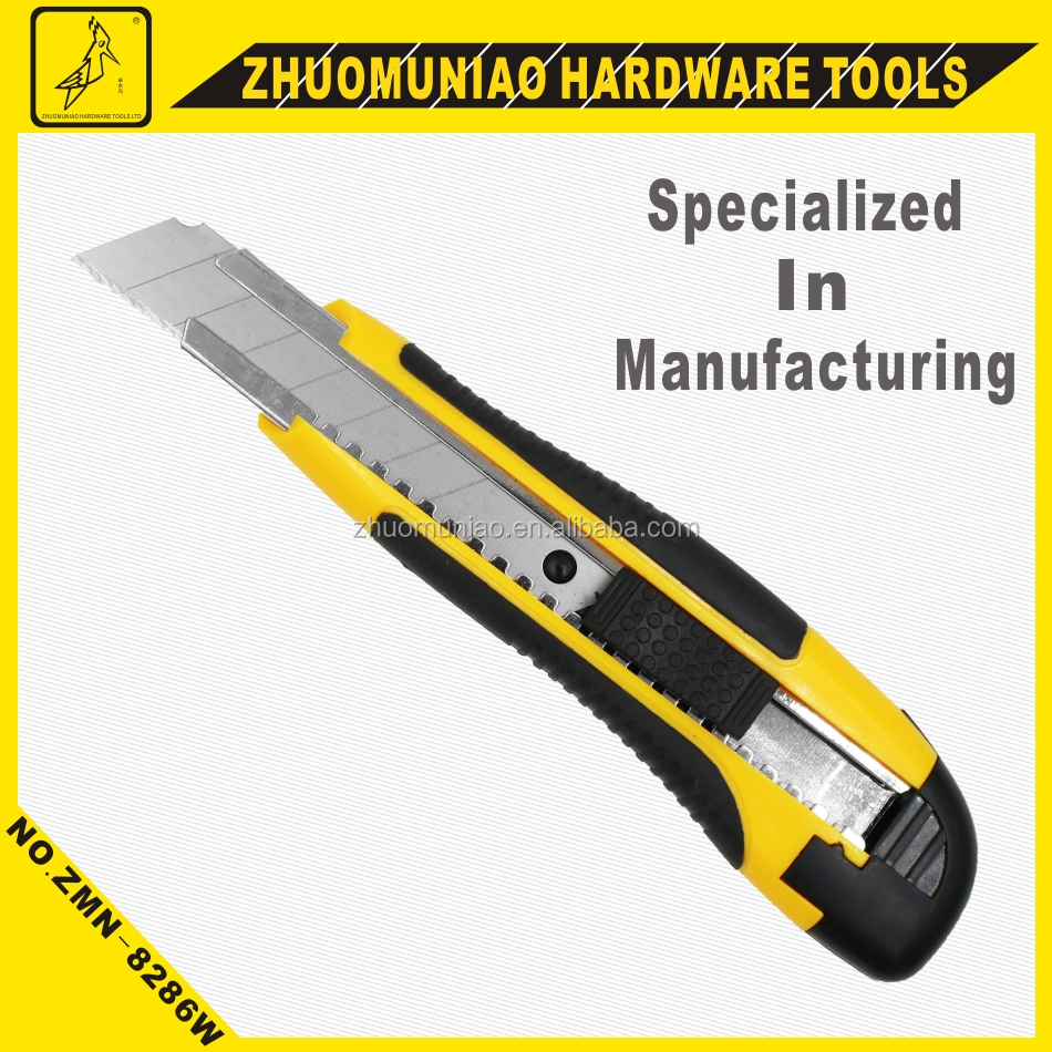 18mm Snap Off Blade Cutter Knife Safety Utility Knife, High Quality ...