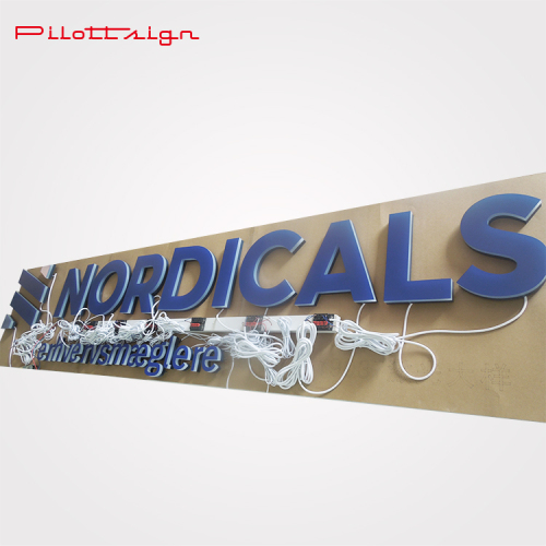 Front Upper Side Lit Led Sign, High Quality Front Upper Side Lit Led ...