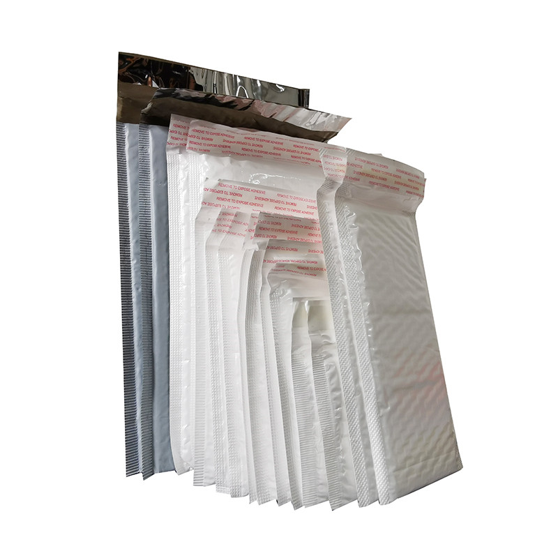 100 Pcs White Foam Envelope Bag Different Specifications Mailers Padded ...