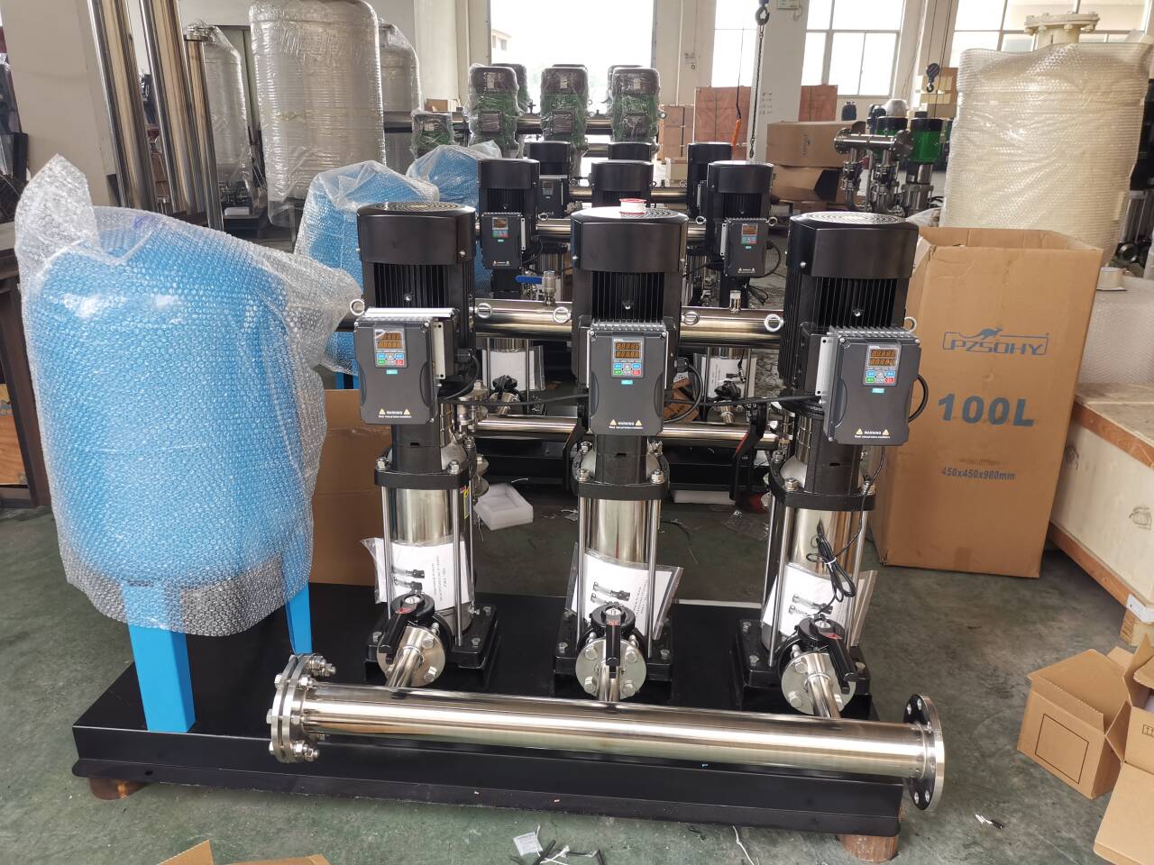 Intelligent Constant Pressure Booster Pump Systems, High Quality ...