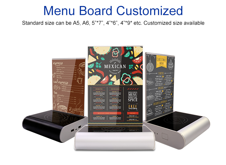 Desktop Wire And Wireless Usb Menu Power Bank, High Quality Desktop ...