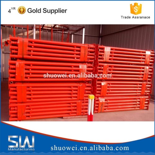 Heavy Duty Scaffolding Props Scaffolding Part Type Steel Pipe Support ...